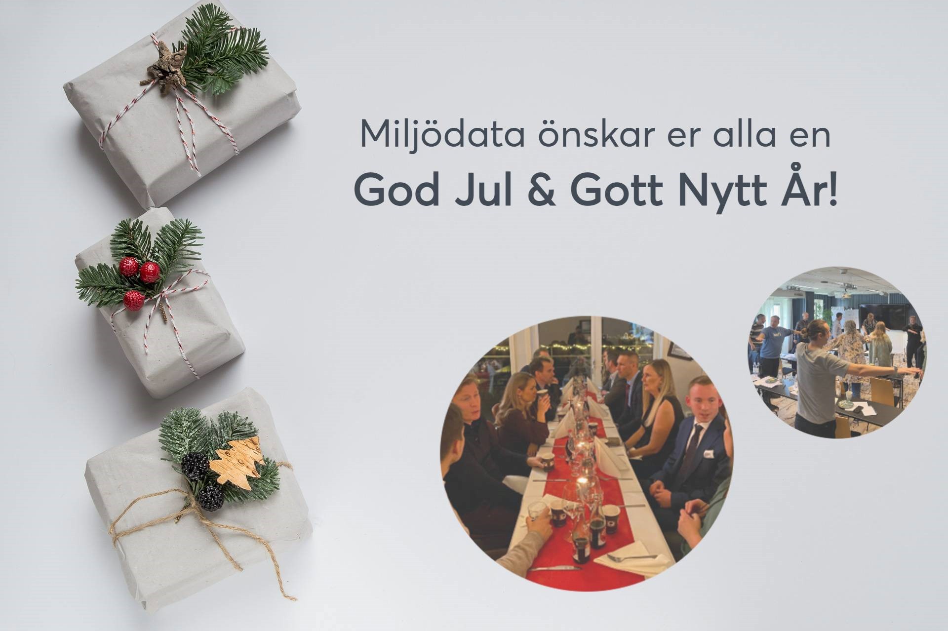 Miljödata - God Jul & Gott Nytt År önskar vi på Miljödata AB